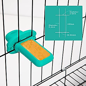 DIOCOL Dog Training Toys/Aids, Dog Peanut Butter Toy for Crate Training, Fixed On The Crate to Reduce Anxiety, Dog Therapy Dispenser, Dog Crate Toy (Green)