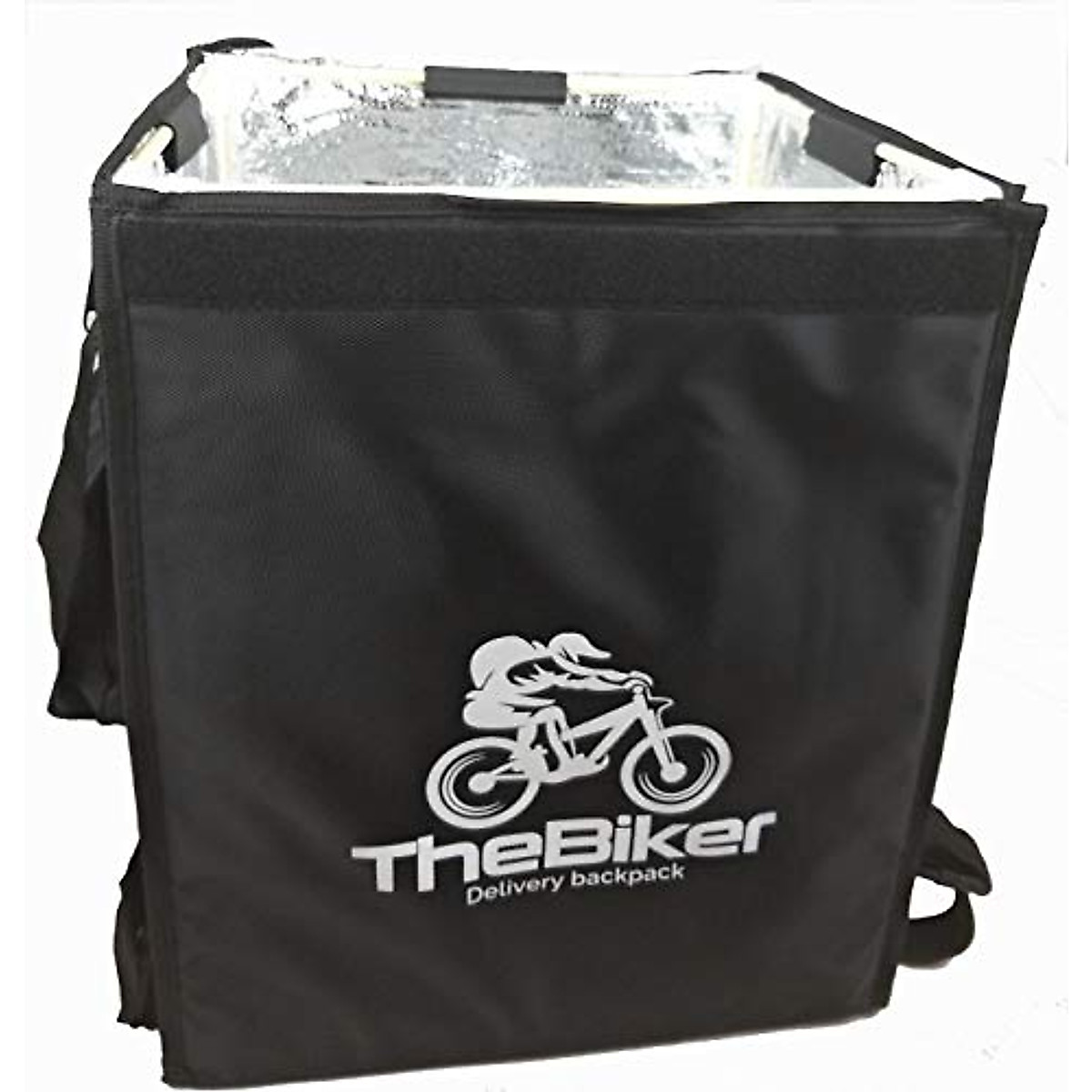 TheBiker Pizza Delivery Backpack, 20" L x 16.5" W x 16.5" H (51 x 42 x 42 Centimeter) Food Delivery Bag, Thermal,Heat Insulated Backpack