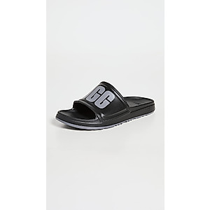 UGG Men&#039;s Wilcox Slide Sandal, Black, 10