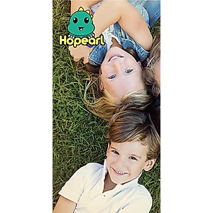 Hopearl LED Musical Stuffed Giraffe Lighting Up Singing Plush Toy Adjustable Volume Lullaby Animated Soothe Birthday Festival for Kids Toddlers Boys Girls, Orange, 11''