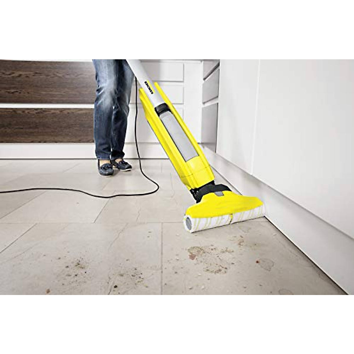 Kärcher - FC 5 Electric Hard Floor Cleaner – Perfect for Laminate, Wood, Tile, LVT, Vinyl, & Stone Flooring