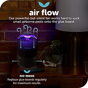 KATCHY Insect Trap 8-Pack of Refillable Glue Boards