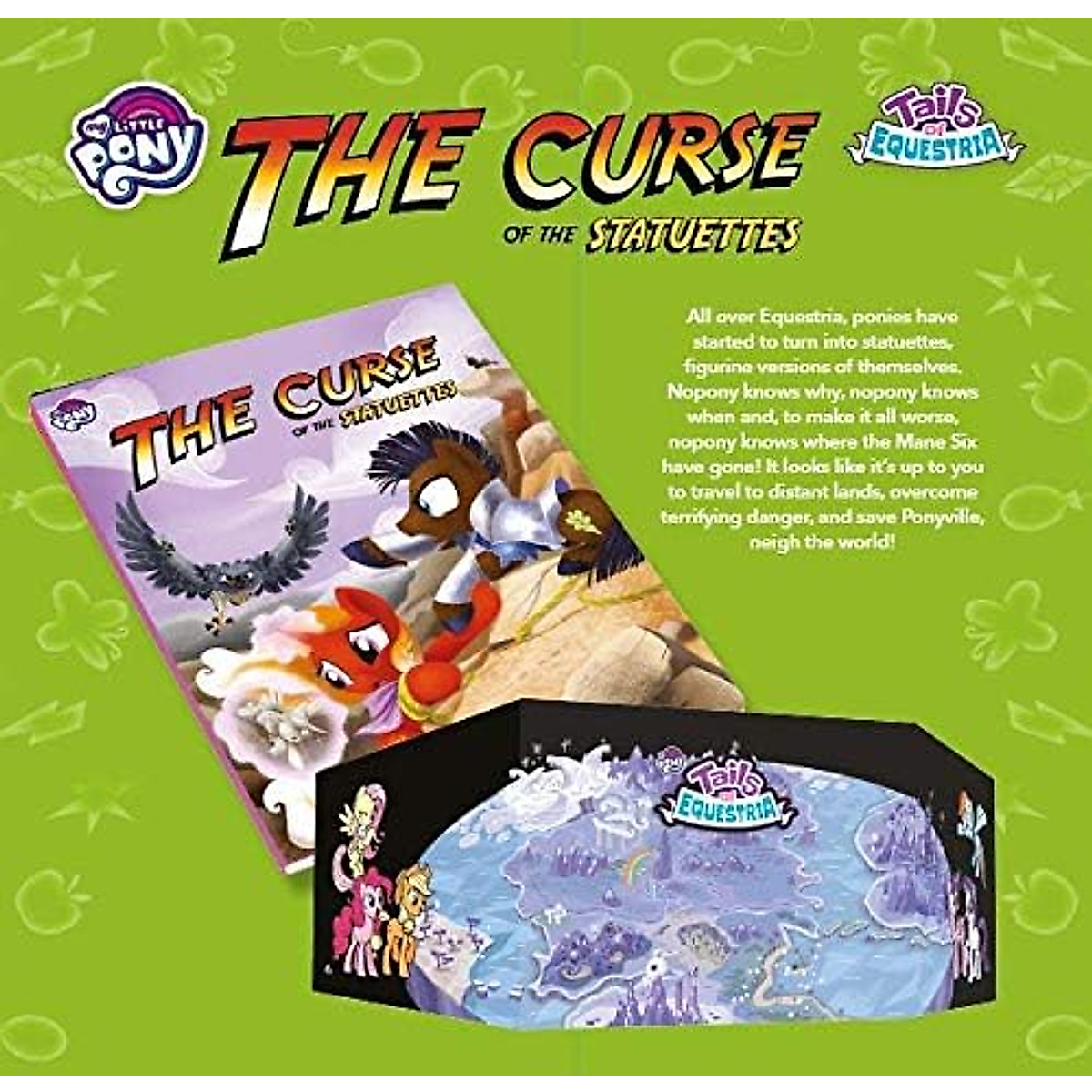 My Little Pony, Tails of Equestria RPG Bundle: Curse of the Statuettes, Haunting of Equestria, Melody of the Waves, and Festival of Lights (4 Items)