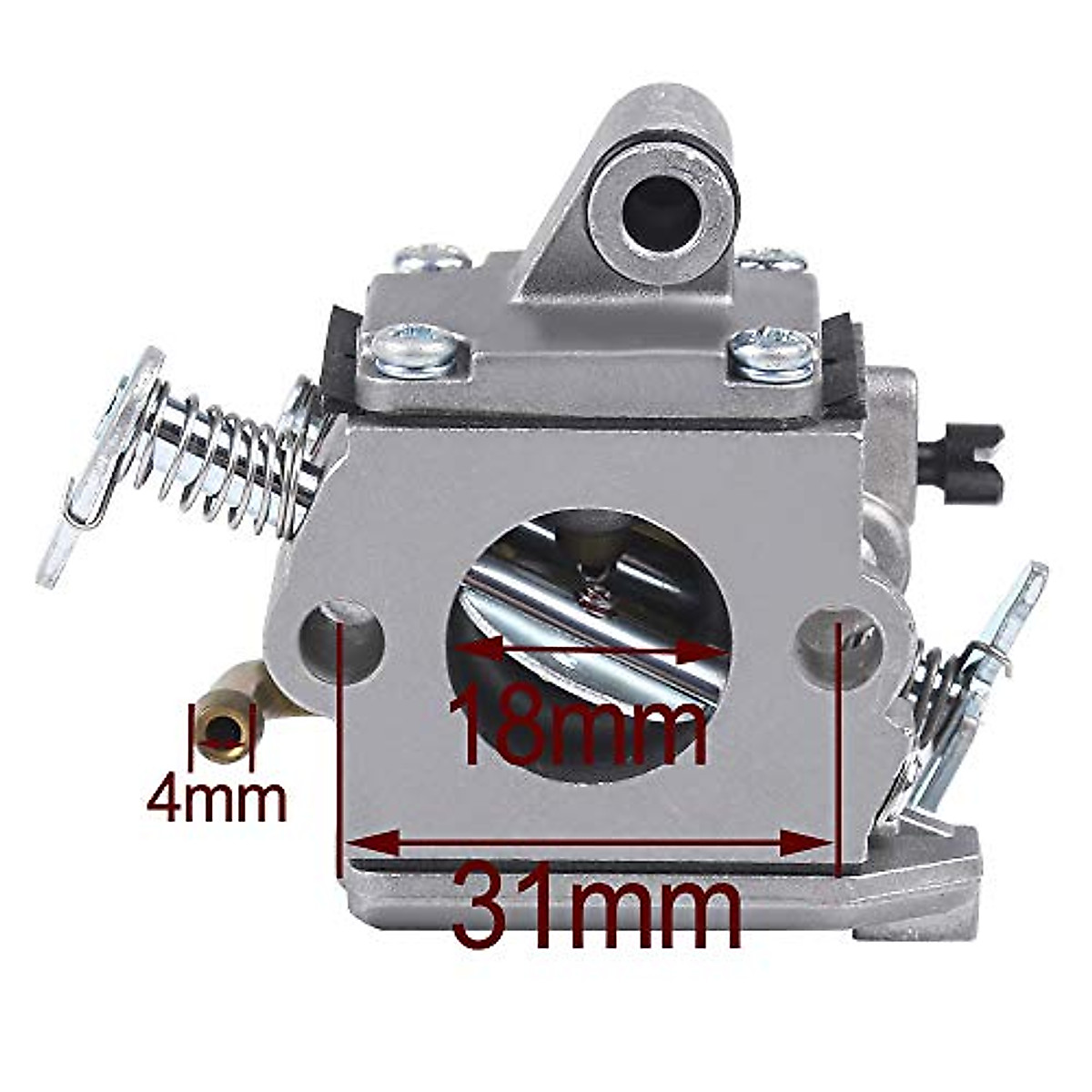 Butom MS170 MS180 Carburetor with 1130 124 0800 Air Filter Tune Up Kit for Stihl 017 018 MS180 Chainsaw C1Q-S57B C1Q-S57A 1130 120 0603