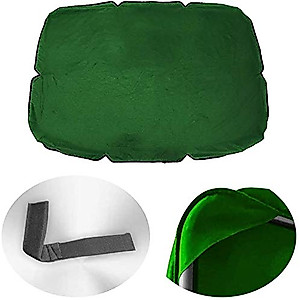 TINVHY Swing Canopy Cover, Outdoor Patio Swing Canopy Blocking Sunshade, Porch Top Cover for Patio Yard Seat Furniture Three-Seater Outdoor Garden Swing Cover Canopy