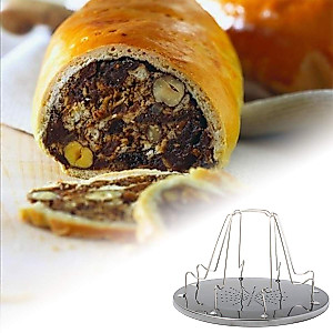 Ruiqas Folding Camp Stove Toaster Stainless Steel Propane Bread Outdoor Toaster Rack Holder for Camping Fishing Hiking