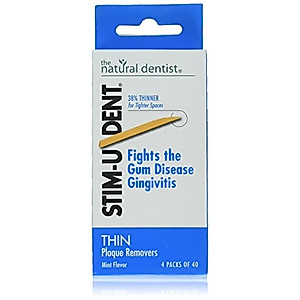 Stim-U-Dent Plaque Removers Thin Mint 160 Each (Pack of 2)