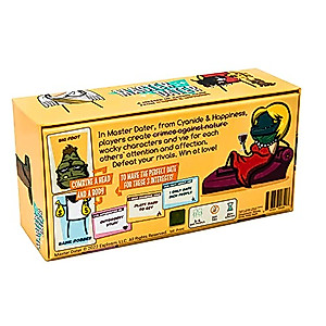 Master Dater by Cyanide & Happiness - a Mixed up Dating Party Game for 3-8 Players, Card Game for Parties