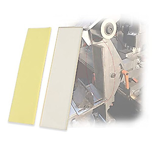 scottchen PRO Ceramic Glass Platen Liner/Ceramic Glass Platen for Belt Sander Grinder 200 * 50 * 5mm