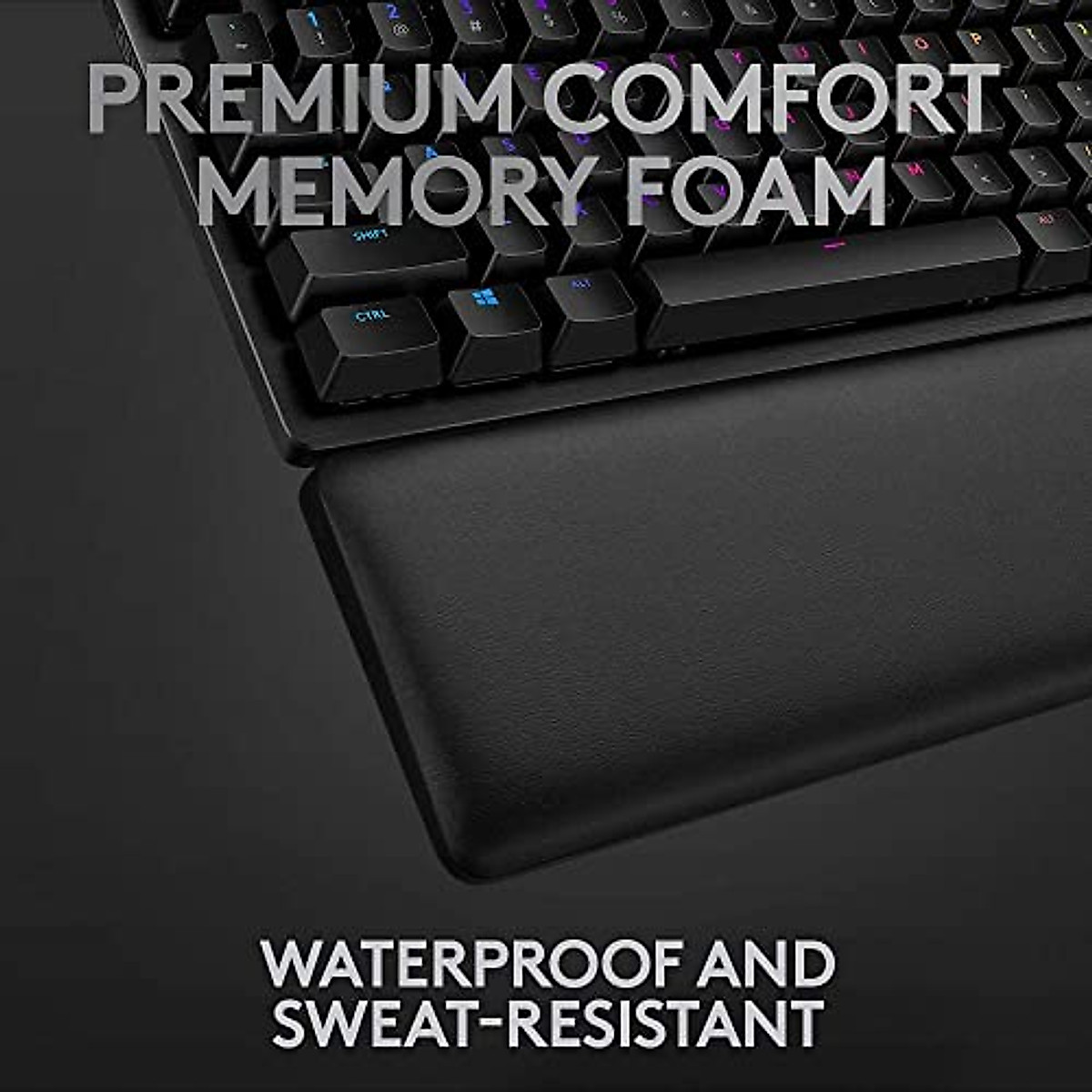 Logitech G513 Carbon RGB Backlit wIRED Mechanical Gaming Keyboard with GX Blue Clicky Key Switches LIGHTSYNC Technology Memory Foam Comfort (Carbon) (Renewed)
