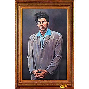 The Kramer Portrait Seinfeld Faux Frame TV Cool Wall Decor Art Print Poster 24x36
