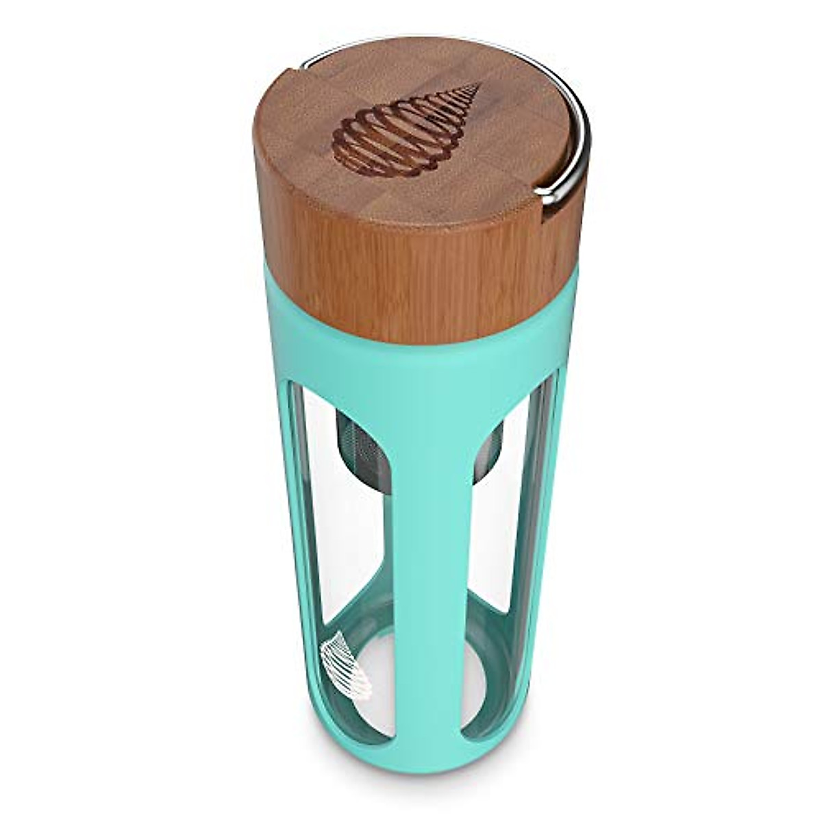 Invigorated Water Portable Alkaline Water Bottle - Enhances pH - Convenient Water Filter Functionality - Alkaline Water Bottle with Filter 580 ml - Alkaline Water Machine - Alkaline Water Sink Filter