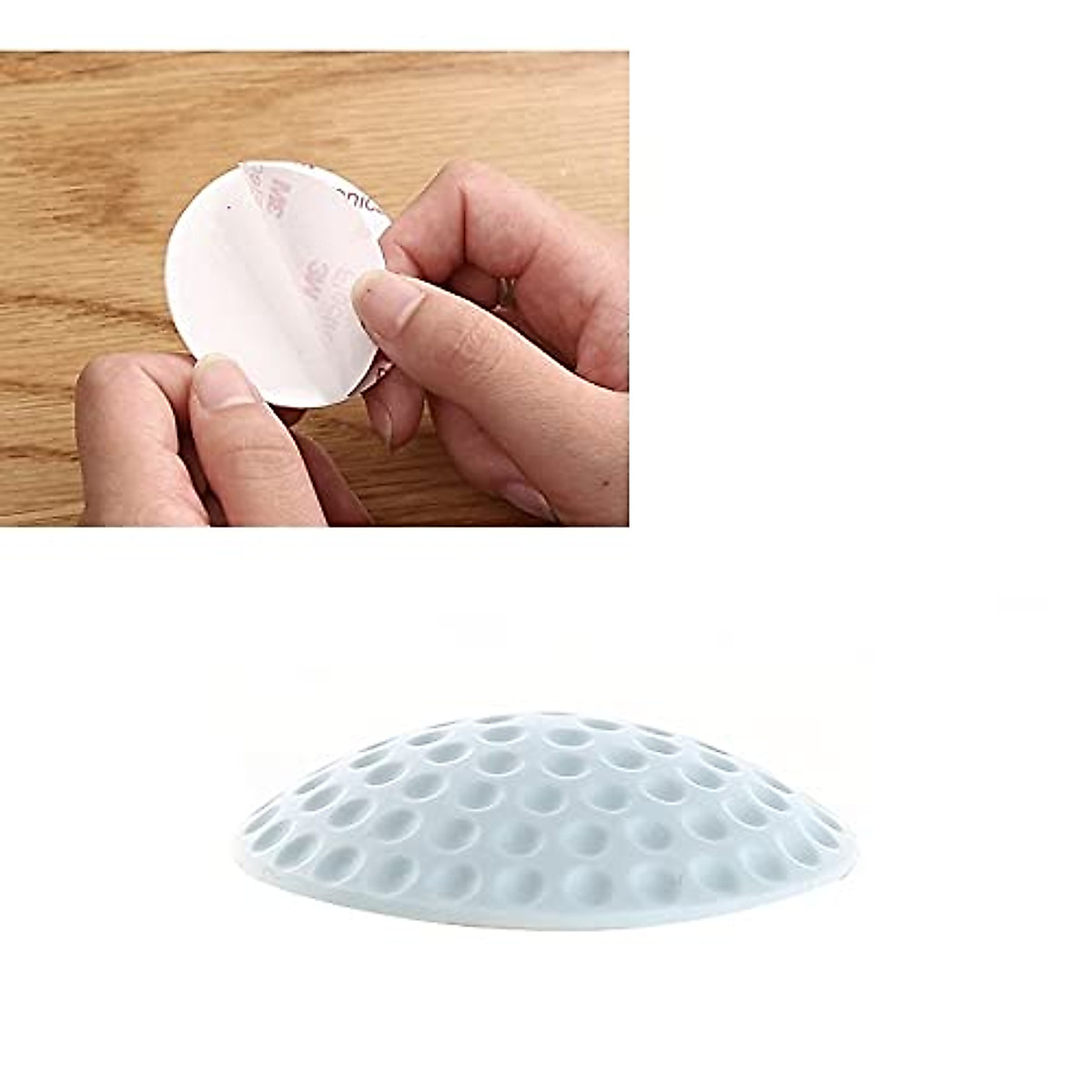 Smart Urban Home 2 x Cat Cast Iron Doorstops – Anti-Slip Anti-Scratch Pads - Bonus 4 x Wall Protectors/Bumpers - Decorative Antique Animal Door Stops - Home, Office, Farmhouse