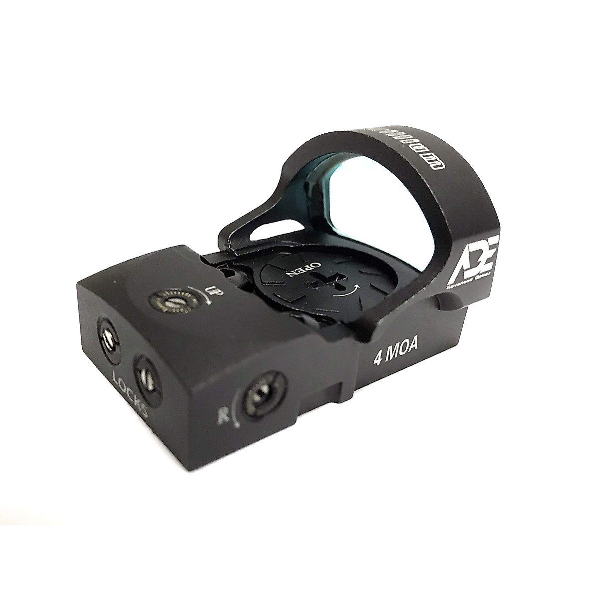 Ade Advanced Optics Bertrillium RD3-013 Red Dot Sight + Optic Mounting Plate for 1911 Novak Rear Sight Pistol