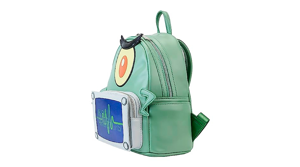 SpongeBob Plankton Mini-Backpack - Amazon Exclusive by Loungefly