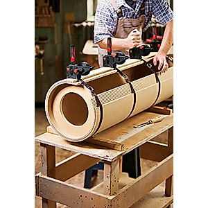 BESSEY VAS-23+2K, 23 ft Variable Angle Strap Clamp with 4 Clips