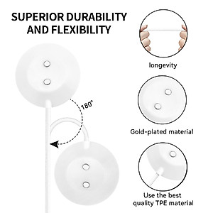 Replacement Rose Toy Charger, Magnetic Adapter USB Fast Charging Cable Cord Standing Replacement Charging Base Dock Station for Rose Massagers Only-12mm