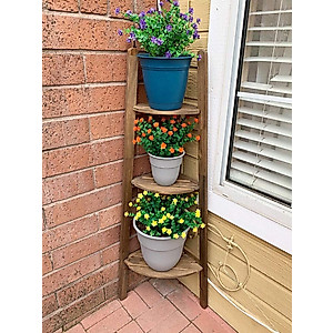 4 Bundles Artificial Flowers Outdoor Decoration UV Resistant Plants Plastic Fake Window Box Home Garden Office Wedding Decor