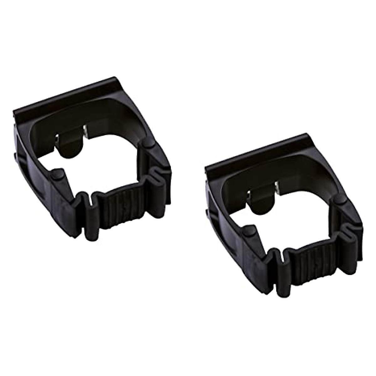 Toolflex One One Size Fits All Holder Accessory One Rail or Wall Adapter (2-Pack) - Black