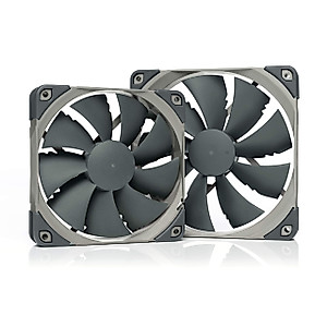 Noctua NA-SAVP1 chromax.Grey, Anti-Vibration Pads for 120/140mm Noctua Fans (16-Pack, Grey)