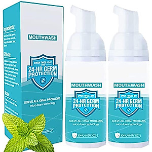 2PCS 30ML Toothpaste Foam,Mouthwash to Remove Dental Calculus, Teeth Cleaning Foam Mousse,Press Cleaning Foam Toothpaste,Teeth Care Mouthwash