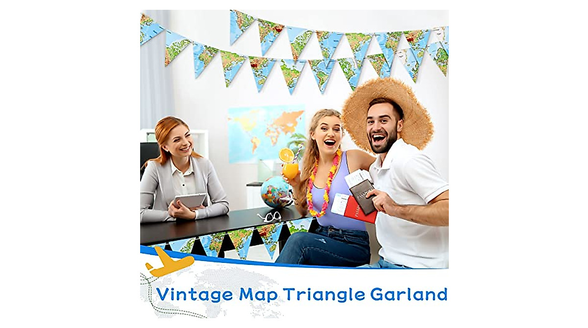 Travel Themed Party Decorations - Let the Adventure Begin