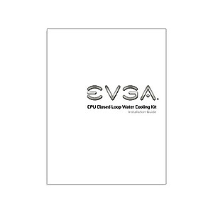 EVGA CLC 120mm All-In-One CPU Liquid Cooler, 1x 120mm Fan, Intel, 5 YR Warranty, 400-HY-CL11-V1