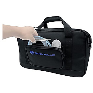 Rockville TB8 Padded Speaker Bag Carry Case for 8" DJ PA Speakers+Stand