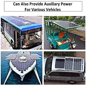 CAJUCA Solar Panel 800W 400W Solar Panel Solar Cells 30A Charger USB Controller Solar Panel Kit Complete Power Charge System Outdoor,800w