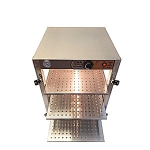 HeatMax 181824 Food Warmer Display, Pizza Warmer, UL Certified, Made in USA
