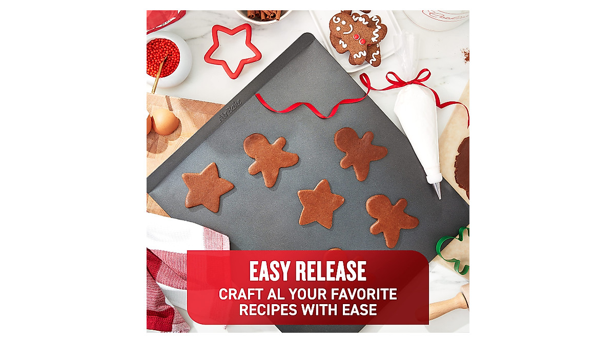 T-fal AirBake Cookie Sheet - Non-Stick & Efficient Baking