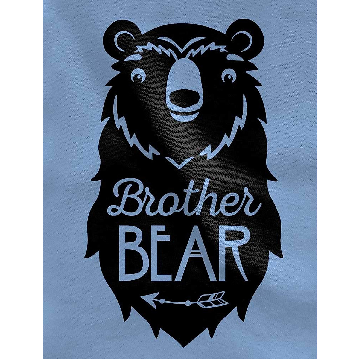 Big Brother Bear Shirt Baby Boy Girl Infant Bodysuit Siblings Matching Outfits Toddler California Blue 2T / Baby Aqua 6M (3-6M)