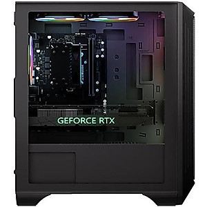IPASON Gaming PC Desktop – Intel Core i5 12400F 2.5 GHz, NVIDIA RTX 3060, 1TB NVME SSD, 16GB DDR4 RAM 3200, 650W PSU, Bluetooth, Wi-Fi 6, Windows 11 Home 64-bit