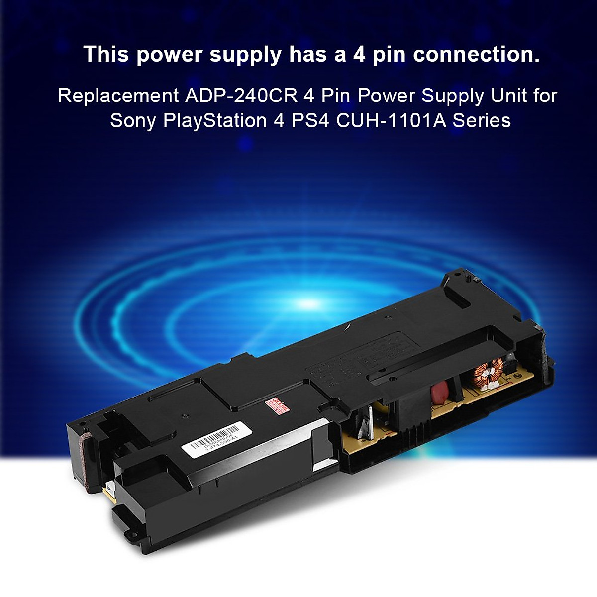 Goshyda 4 Pin Power Supply Unit, ADP 240CR Internal Replacement, for 4 CUH 1100A Series
