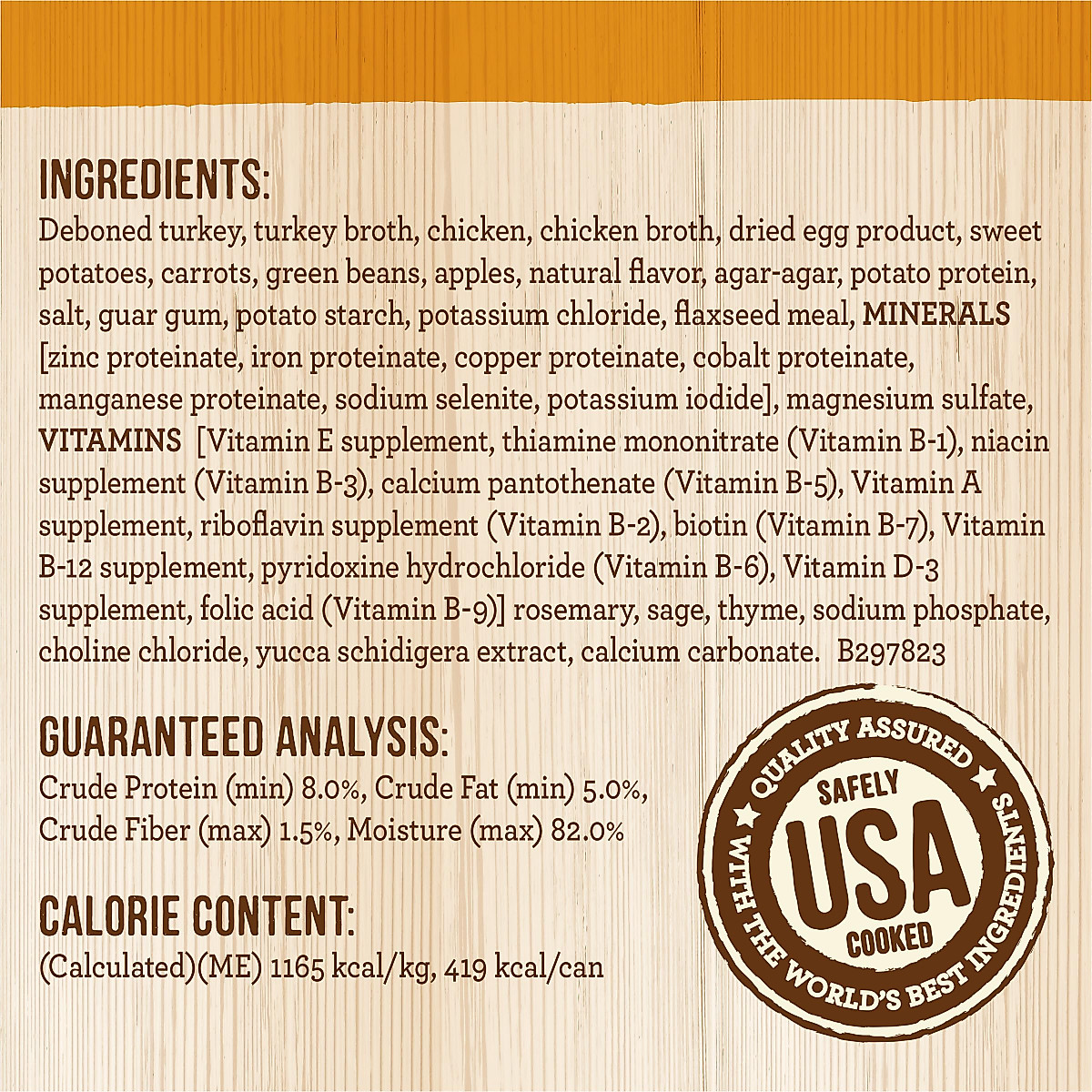 Merrick Grain Free Wet Dog Food, Premium Gluten Free Canned Adult Dog Food, Thanksgiving Day Dinner - (Pack of 12) 12.7 oz. Cans