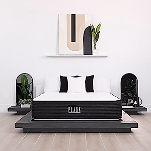 Brooklyn Bedding Plank Firm Luxe King Mattress |Two-Sided TitanFlex Firm/Ultra Firm Technology |Cooling Top |10 Year Warranty