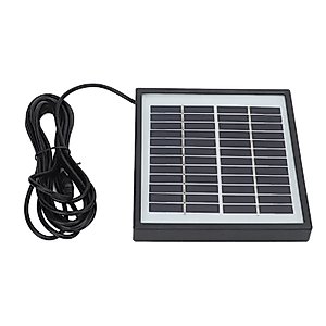 2W 12V Solar Panel, Polysilicon Solar Panels Energy Saving with Frame for Planting for Automobile for Tourism