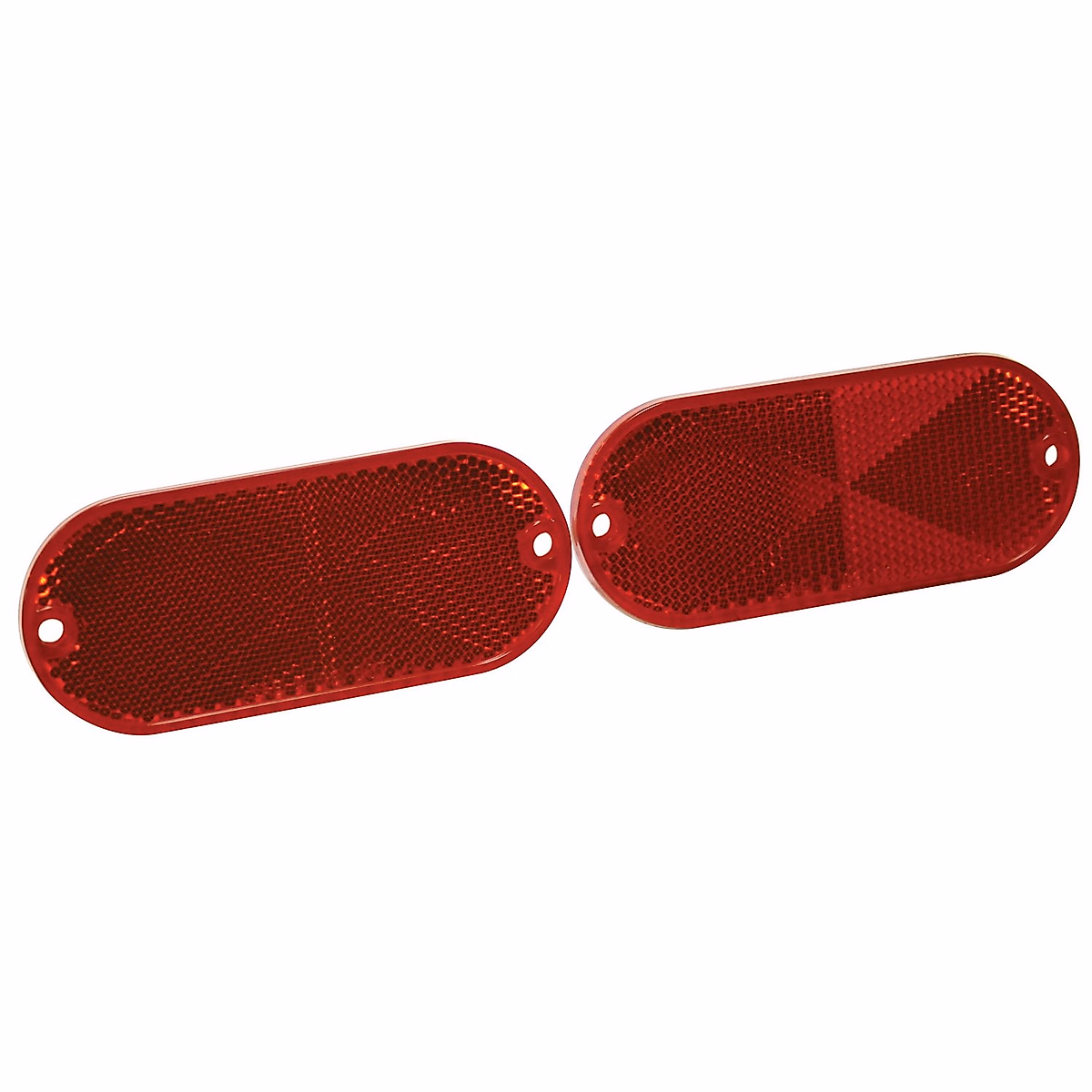 Reese Towpower 73820 Red Quick Mount Reflector - 2 Pack , maroon