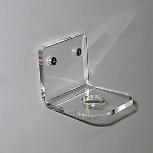 MANNIFEN 2 Pack Universal - Clear Acrylic Rack - Lightsaber Wall Mount Lightsaber Wall Shelf Saber Lightsaber Lightsaber Wall Bracket