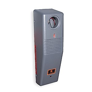 Alarm Lock PG21MS Pilfergard 95 Decibel Dual Piezo Siren Surface Mount Door Alarm, 9V Battery, Metallic Silver Finish