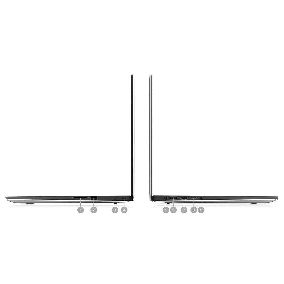 Dell XPS 15 7590 15.6 Inch 4K UHD Non-Touch 512GB SSD 2.6GHz i7 16GB RAM (6-Core i7-9750H, NVIDIA GTX 1650, Windows 10 Home) Silver XPS7590-7992SLV-PUS