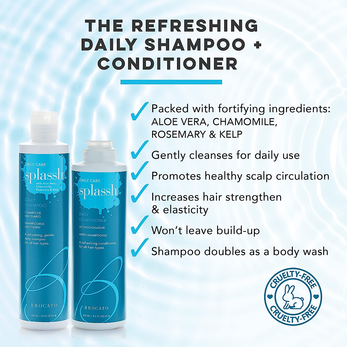 Brocato Splassh Daily Conditioner - 8.5 oz