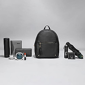 Montana West Anti Theft Backpack Purse for Women Backpack for Ladies with Secured Zipper & Tassel, MWC-104BK