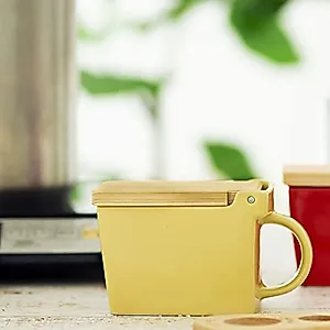 ZERO JAPAN BEE HOUSE SALTBOX 16 oz (Banana Yellow)