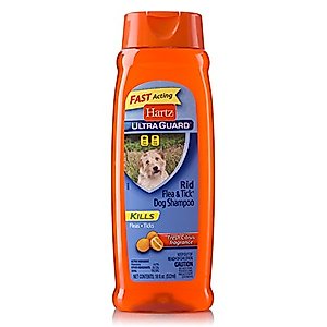 Hartz UltraGuard Citrus Scented Rid Flea & Tick Dog Shampoo