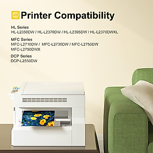 TN760 TN-760 - Compatible Toner Cartridge Replacement for Brother TN760 TN-760 TN730 TN-730 High Yield for HL-L2350DW DCP-L2550DW HL-L2395DW Hl-L2390DW HL-L2370DW MFC-L2690DW Printer (4 Black)