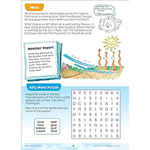 School Zone - Big Science Workbook - 320 Pages, Ages 7 to 9, 2nd Grade, 3rd Grade, Weather, Seeds, Plants, Insects, Mammals, Ocean Life, Birds, and More (School Zone Big Workbook Series)