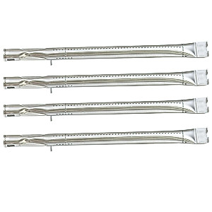 Grill Parts for Dyna-Glo Dyna-Glo 5 Burner DGH474CRP DGH483CRP DGH485CRP, Dyna-Glo 4 Burner DGH450CRP Dyna-Glo 3 Burner DGH373CRP, Porcelain Heat Plate Stainless Steel Burner for Revoace GBC1793W