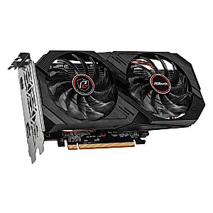 ASRock AMD Radeon RX 6500 XT Phantom Gaming D 4GB OC GDDR6 0dB Silent Cooling 18 Gbps 64-bit 7680 x 4320 Graphics Card Dual Fan HDMI DisplayPort