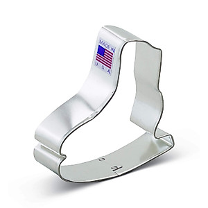 Ice Skate Cookie Cutter 3" Made in USA by Ann Clark